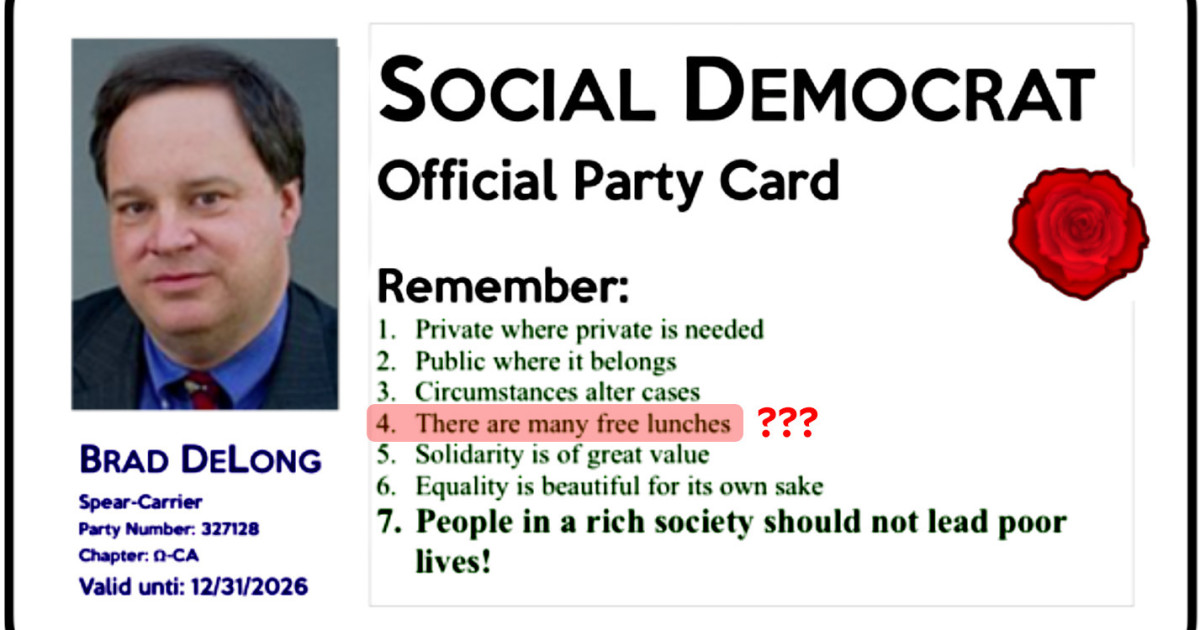 Do Social Democrats Believe In Free Lunches? – NewsmakersLive