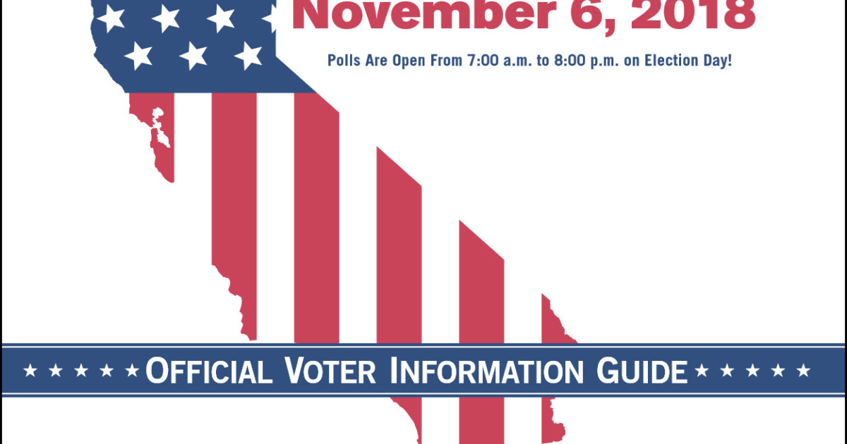 A Guide to California’s 2018 Ballot Initiatives – NewsmakersLive