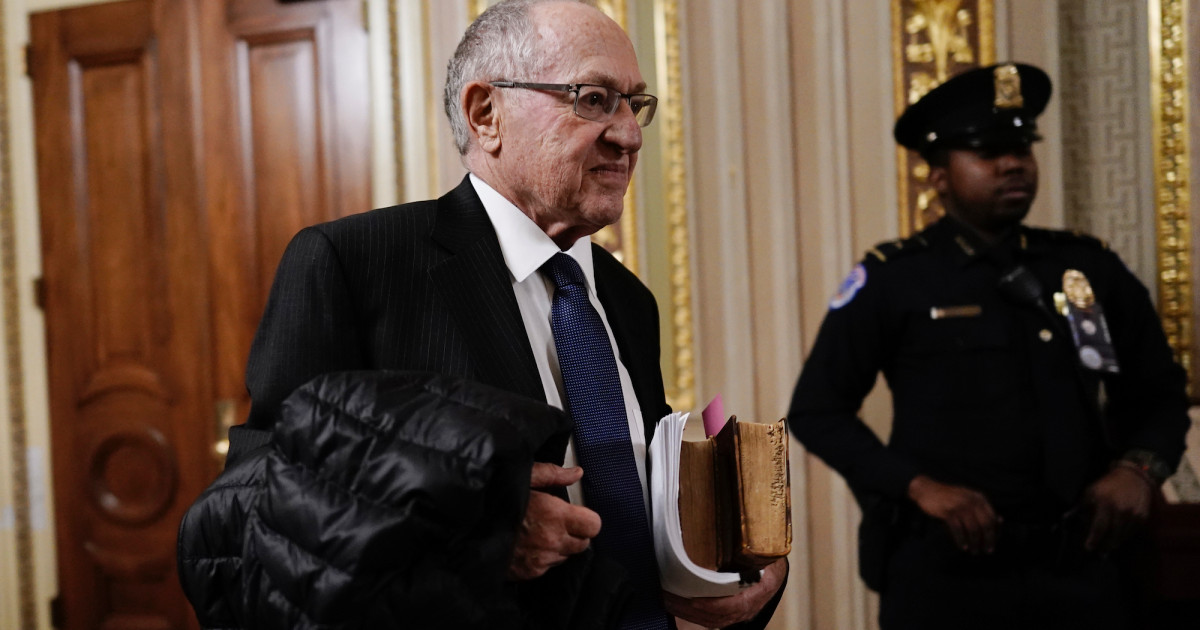Alan Dershowitz’s “Maladministration” Argument Makes No Sense ...